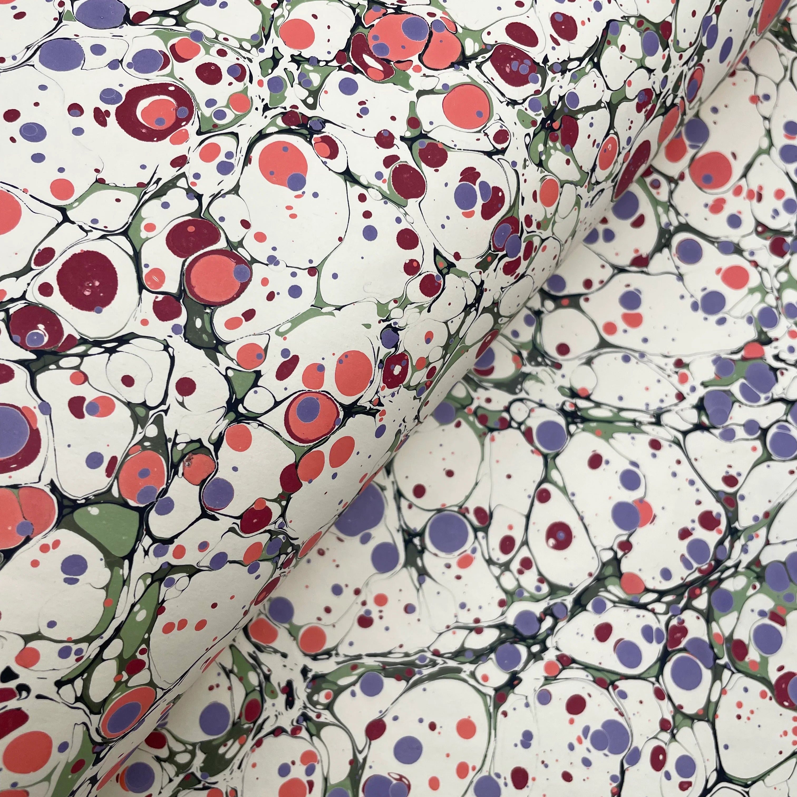 Hand-marbled Papers | Rebel Stationery