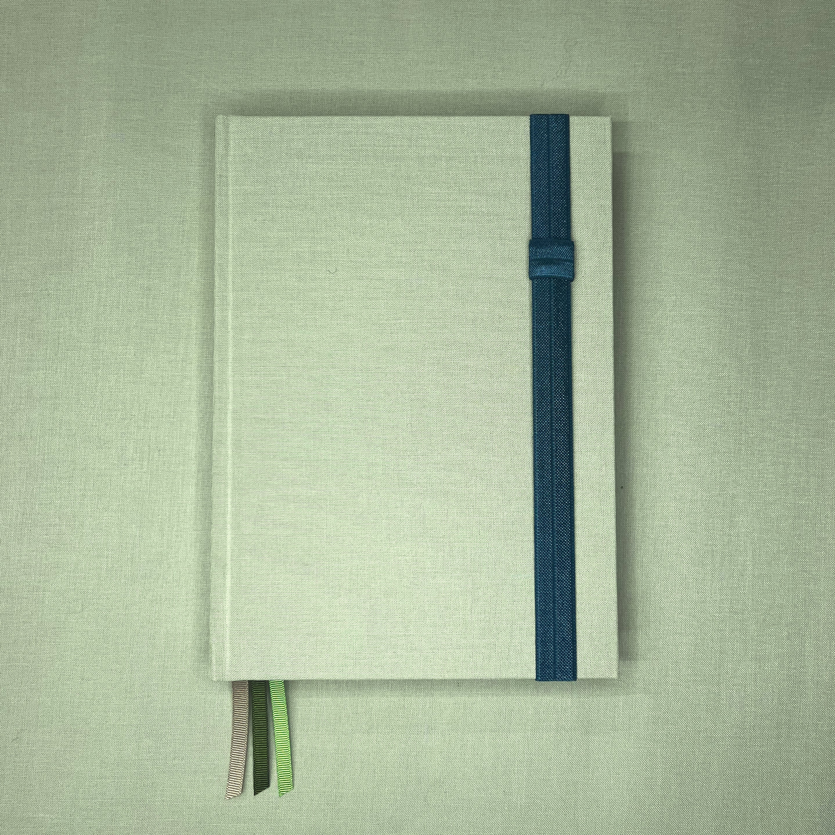 A5 Elastic Pen Loop - Borage | Rebel Stationery